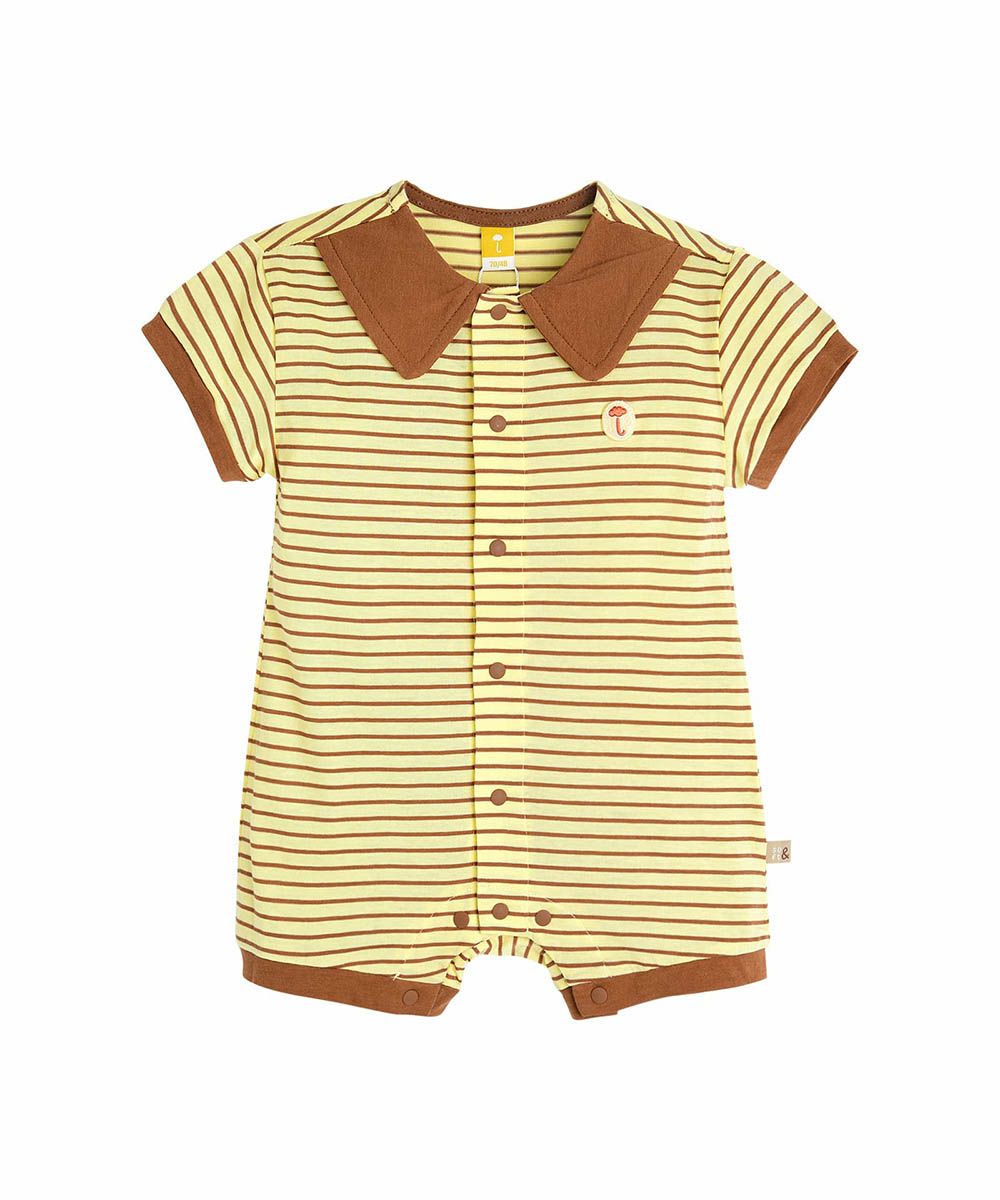 【SOFT&】コリーンボーダーカバーオール | おしゃれな子供服 moimoln（モイモルン） 公式Online Store