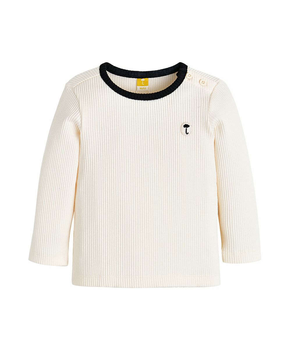 ロゴワッペンベーシックトップス | おしゃれな子供服 moimoln（モイモルン） 公式Online Store