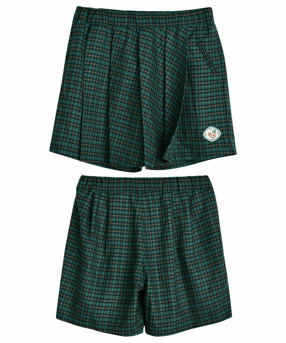 ダイアナチェック4分丈パンツ | おしゃれな子供服 moimoln（モイモルン） 公式Online Store
