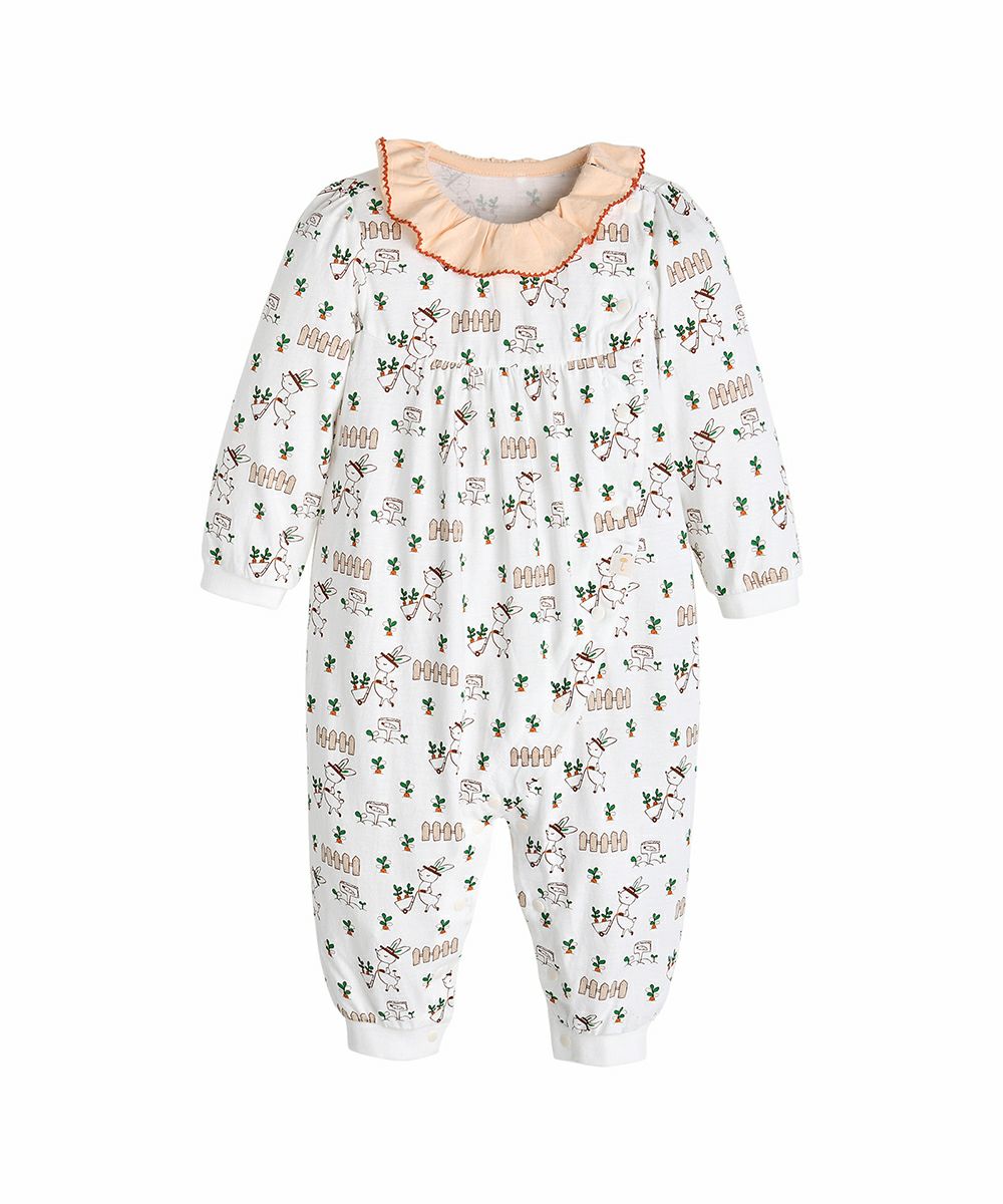 【2点セット】ラビットカバーオール＆ヘアバンド | おしゃれな子供服 moimoln（モイモルン） 公式Online Store