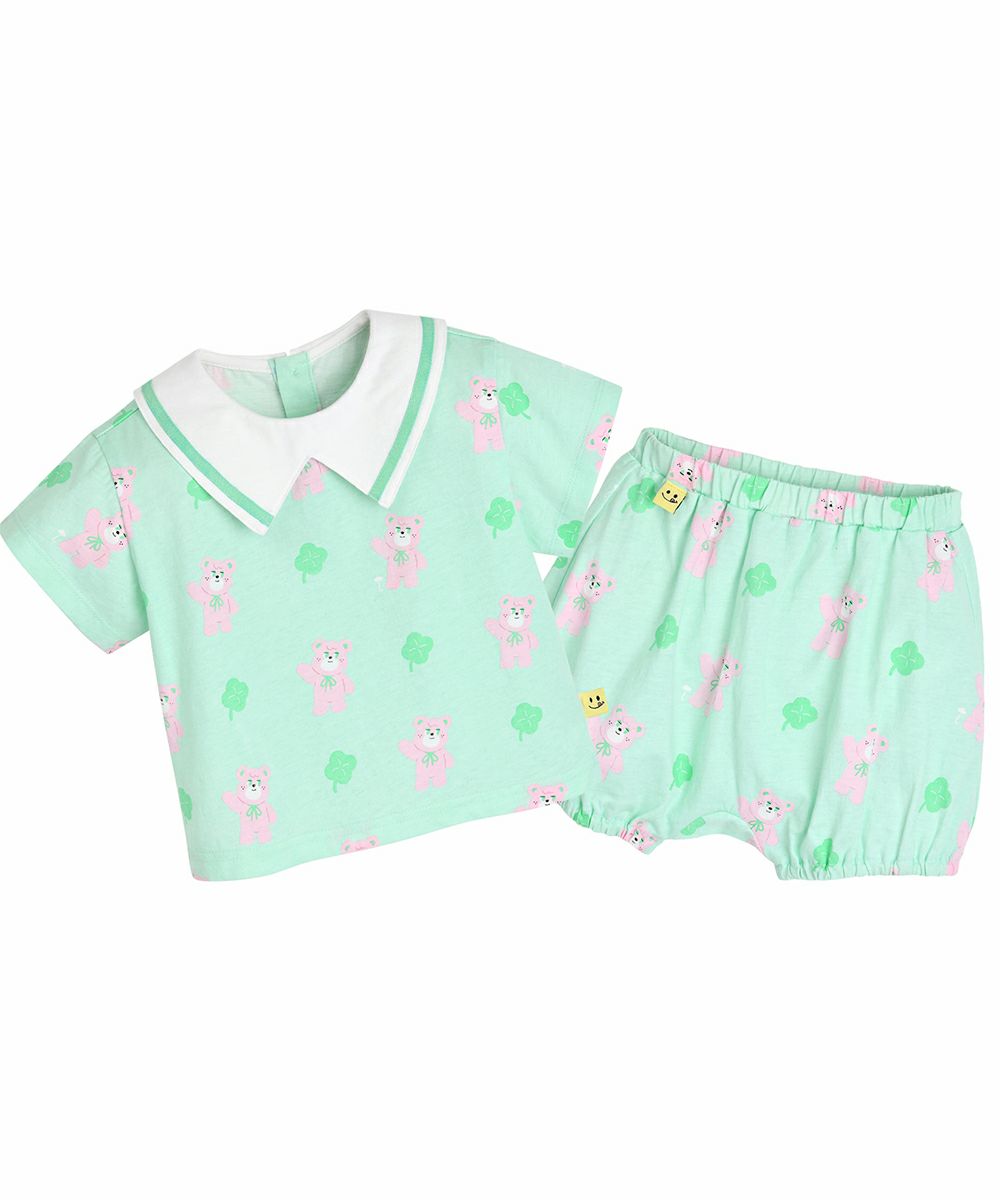 【セットアップ】ノーティッド シュガーベアトップス＆パンツ | おしゃれな子供服 moimoln（モイモルン） 公式Online Store