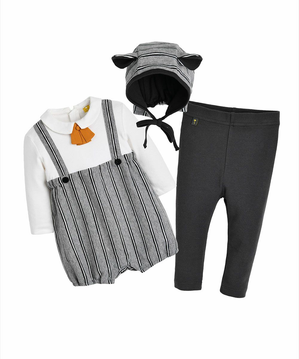 【3点SET】モノピンカバーオール＆レギンス＆帽子 | おしゃれな子供服 moimoln（モイモルン） 公式Online Store