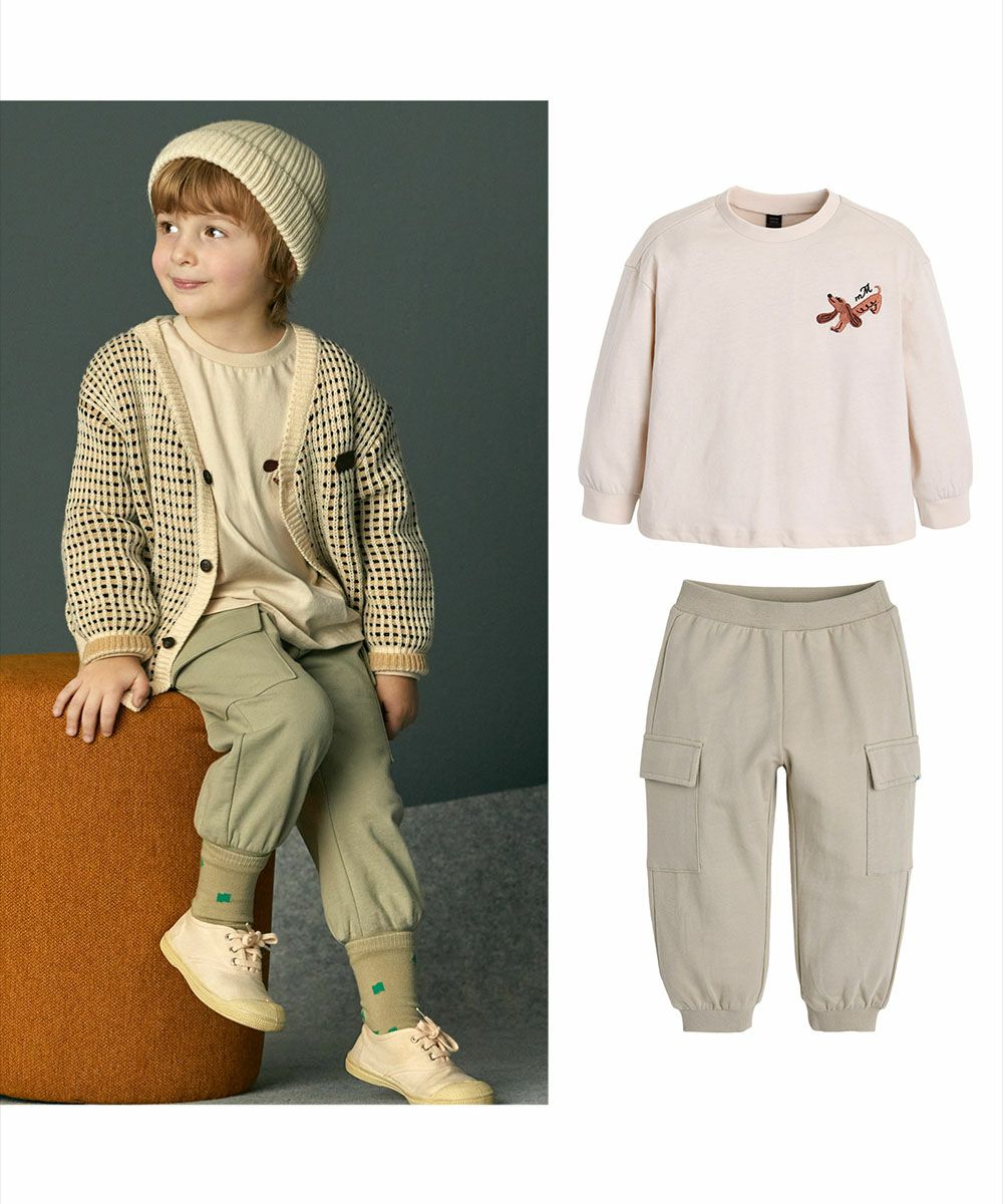 【セットアップ】クリストファートップス＆パンツ | おしゃれな子供服 moimoln（モイモルン） 公式Online Store
