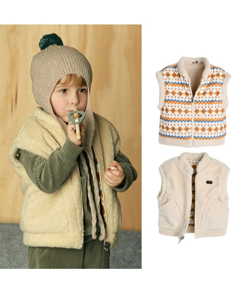 フェアアイルリバーシブルベスト | おしゃれな子供服 moimoln（モイモルン） 公式Online Store