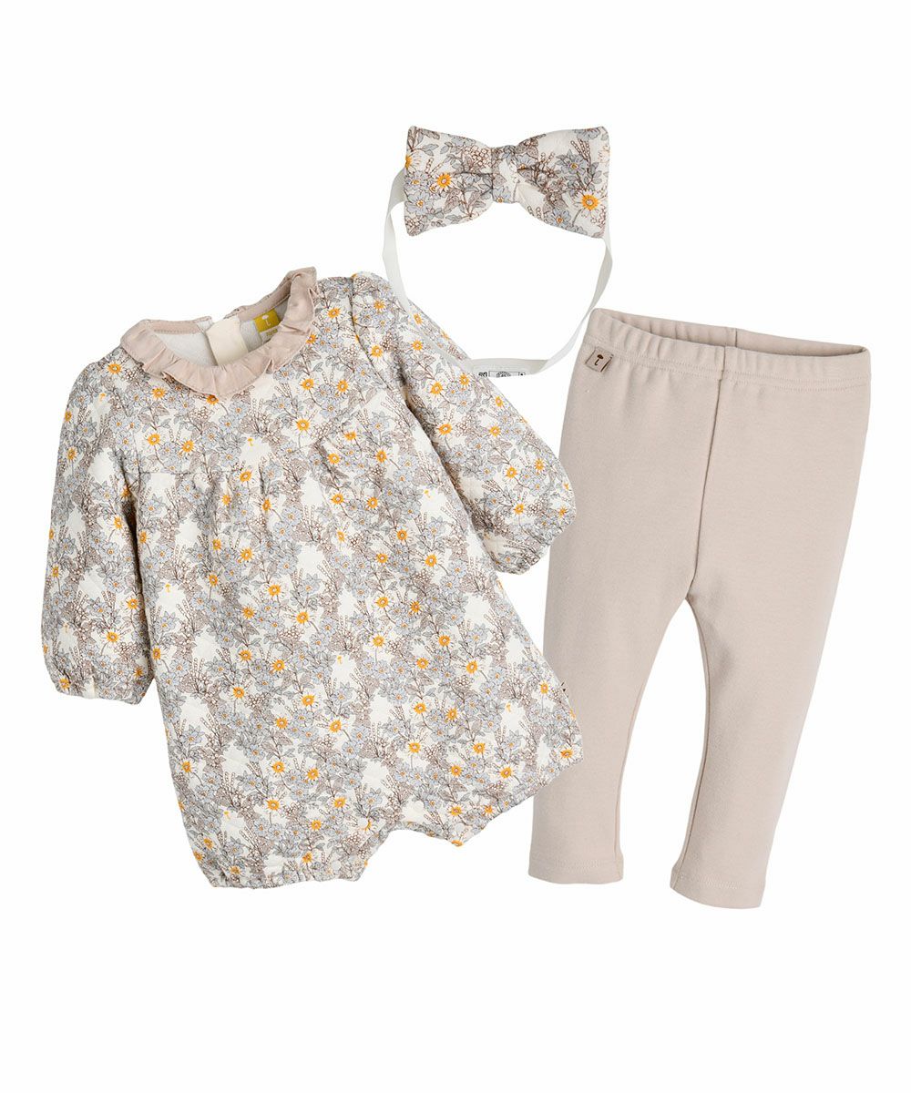 【3点セット】プリカバーオール＆レギンス＆ヘアバンド | おしゃれな子供服 moimoln（モイモルン） 公式Online Store