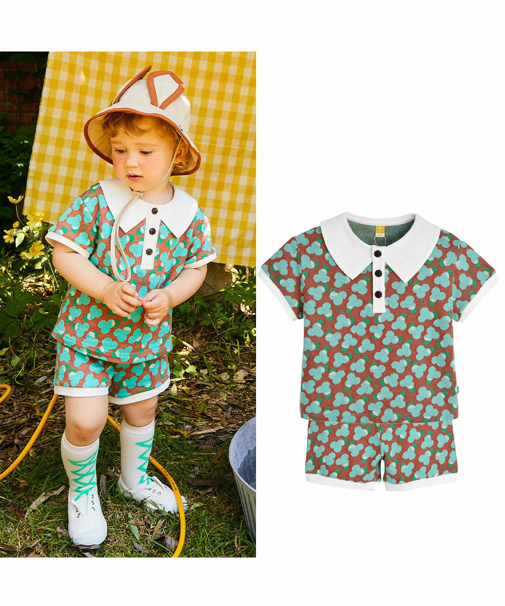 【セットアップ】クローディリーフトップス＆パンツ | おしゃれな子供服 moimoln（モイモルン） 公式Online Store