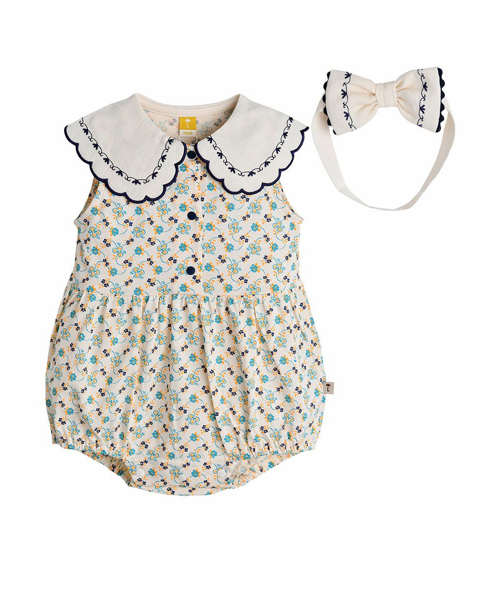 【2点セット】メイリーカバーオール＆ヘアバンド | おしゃれな子供服 moimoln（モイモルン） 公式Online Store