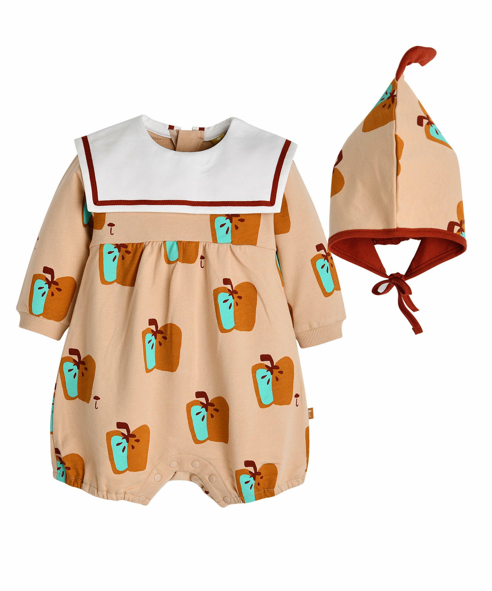 【2点セット】パプリカカバーオール＆帽子 | おしゃれな子供服 moimoln（モイモルン） 公式Online Store