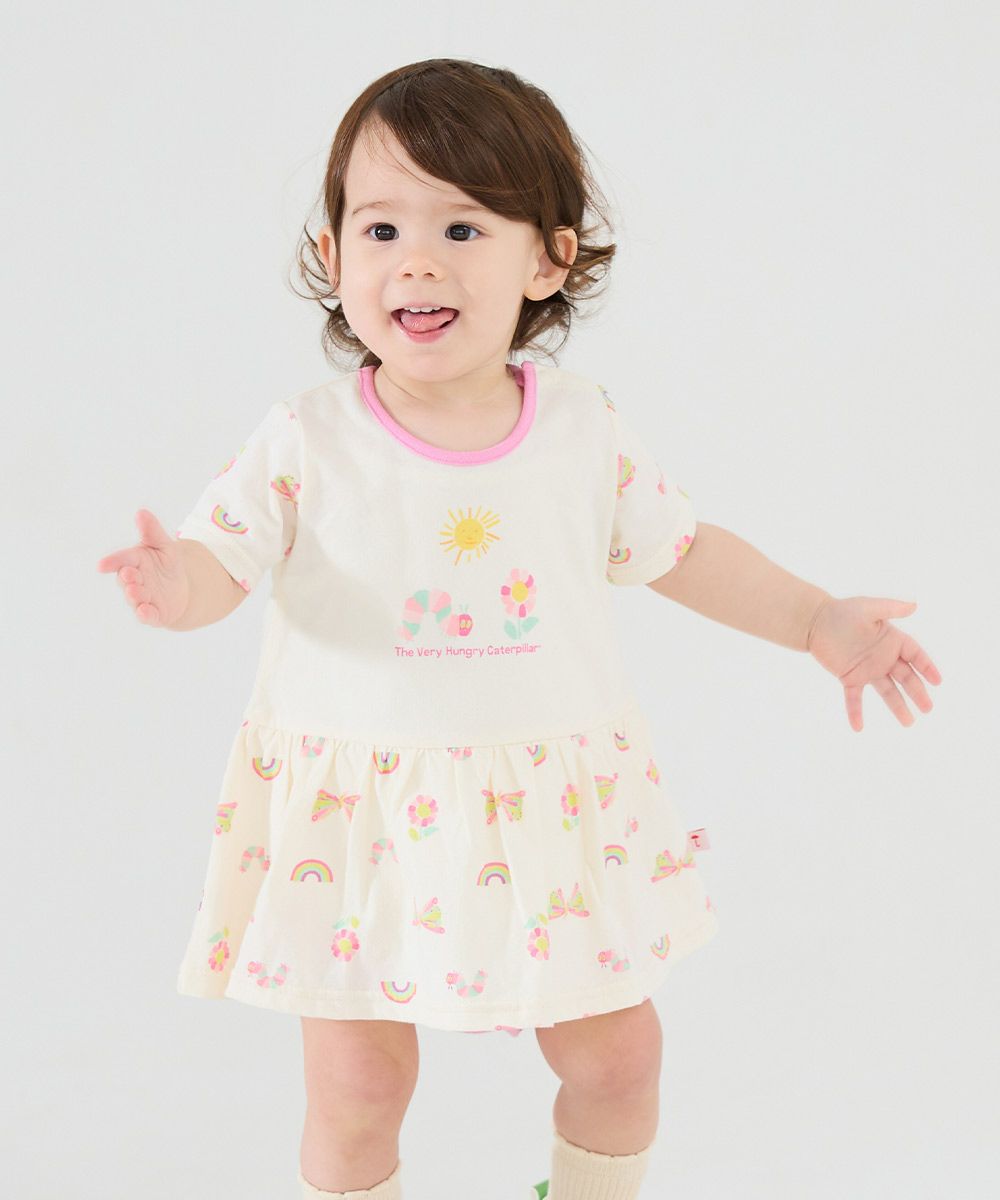 【ERIC CARLE X moimoln】GIRLSモノグラムロンパース | おしゃれな子供服 moimoln（モイモルン） 公式Online Store