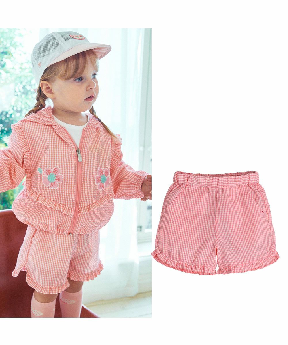ベッカシアーサッカー4分丈パンツ | おしゃれな子供服 moimoln（モイモルン） 公式Online Store